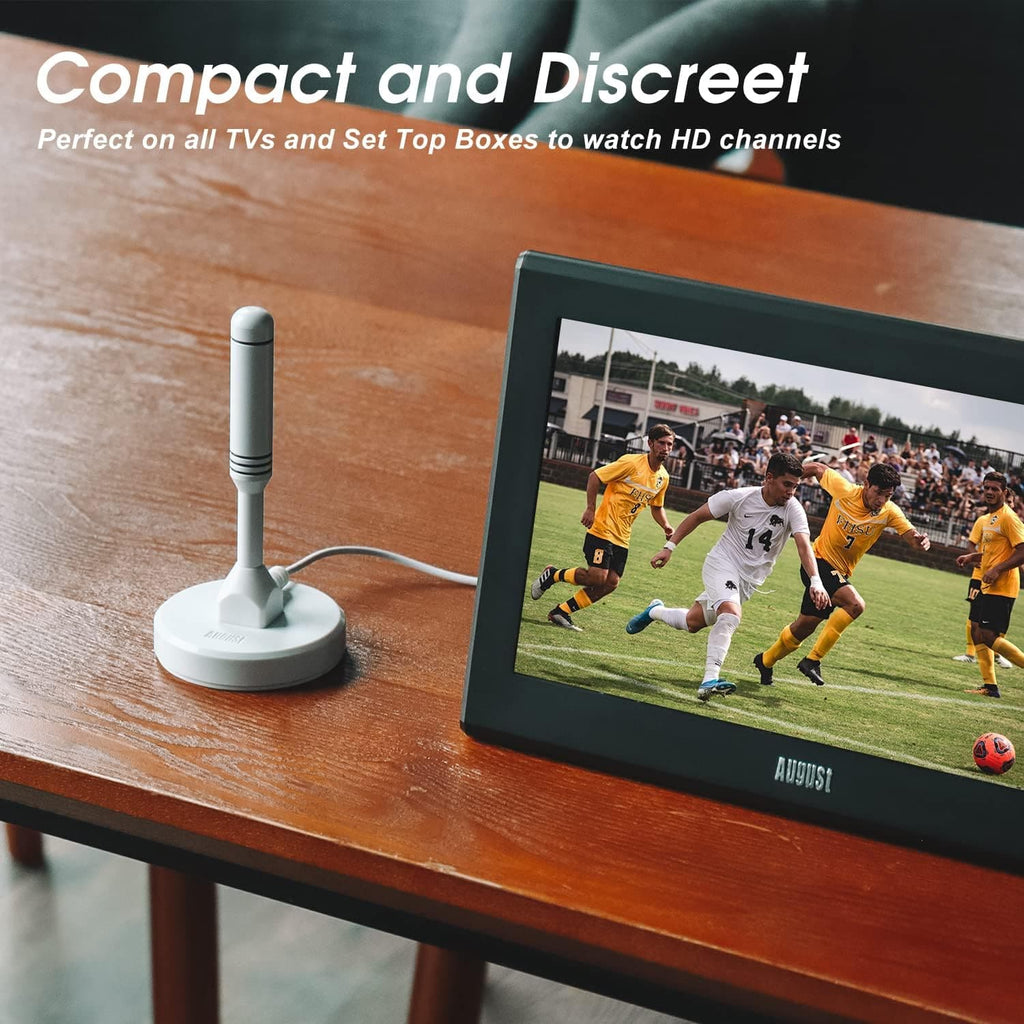 Freeview Indoor TV Aerial - August DTA240 - High Gain HD Portable ...