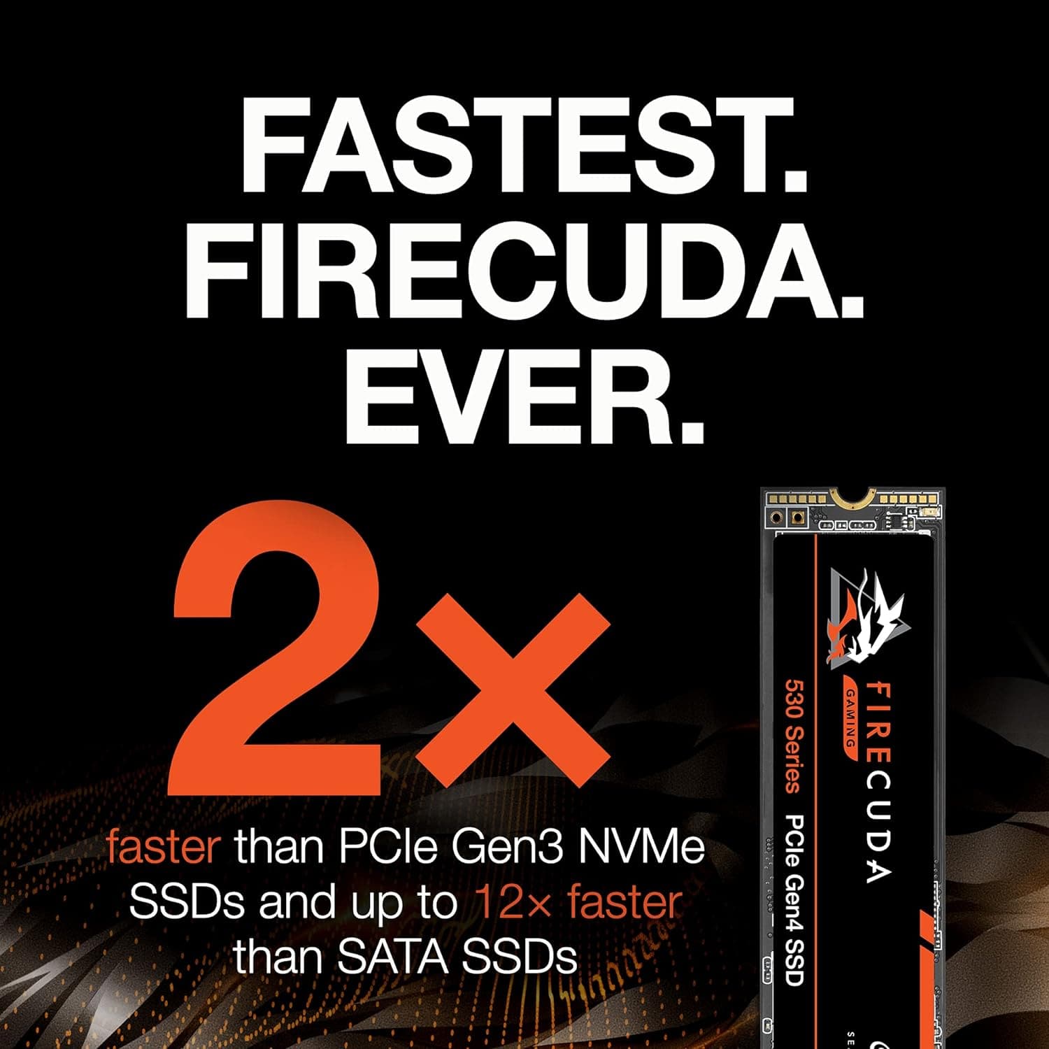 Seagate FireCuda 530 4TB Internal SSD - M.2 PCIe Gen4 NVMe 1.4, Up to ...