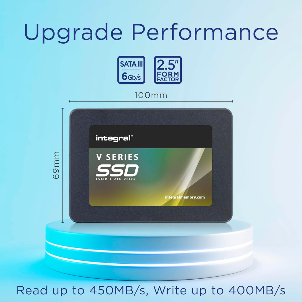 Integral V Series V2 240GB 2.5" Internal SSD – SATA III 6Gb/s, 450MB/s ...