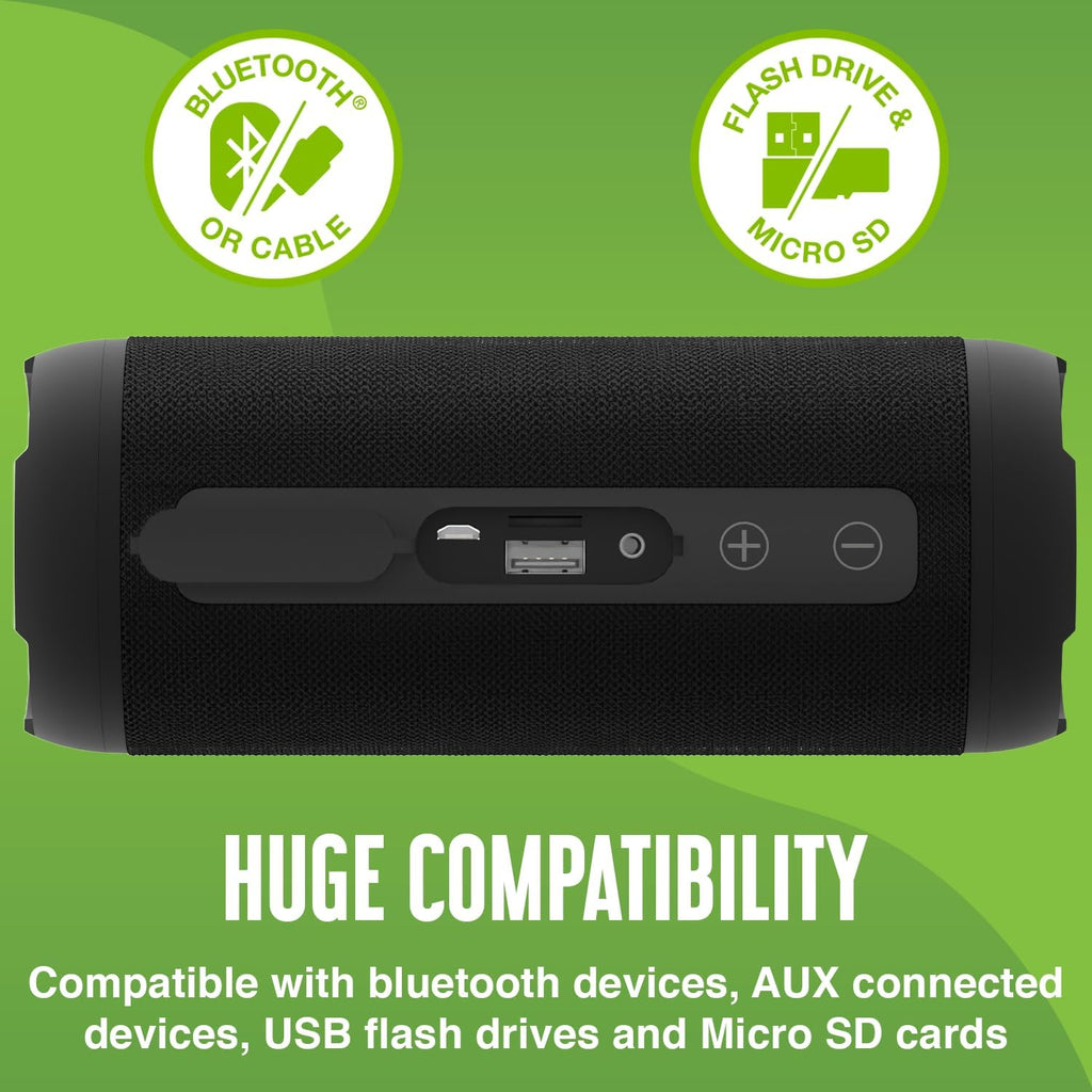 Juice BoomPRO 10W Portable Bluetooth Speaker - 360° Sound, 15 Hours Pl ...