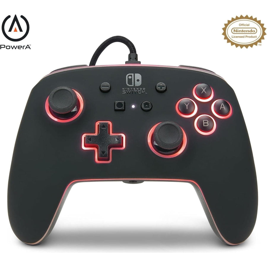 PowerA Spectra Enhanced Wired Controller for Nintendo Switch, Light-Up ...