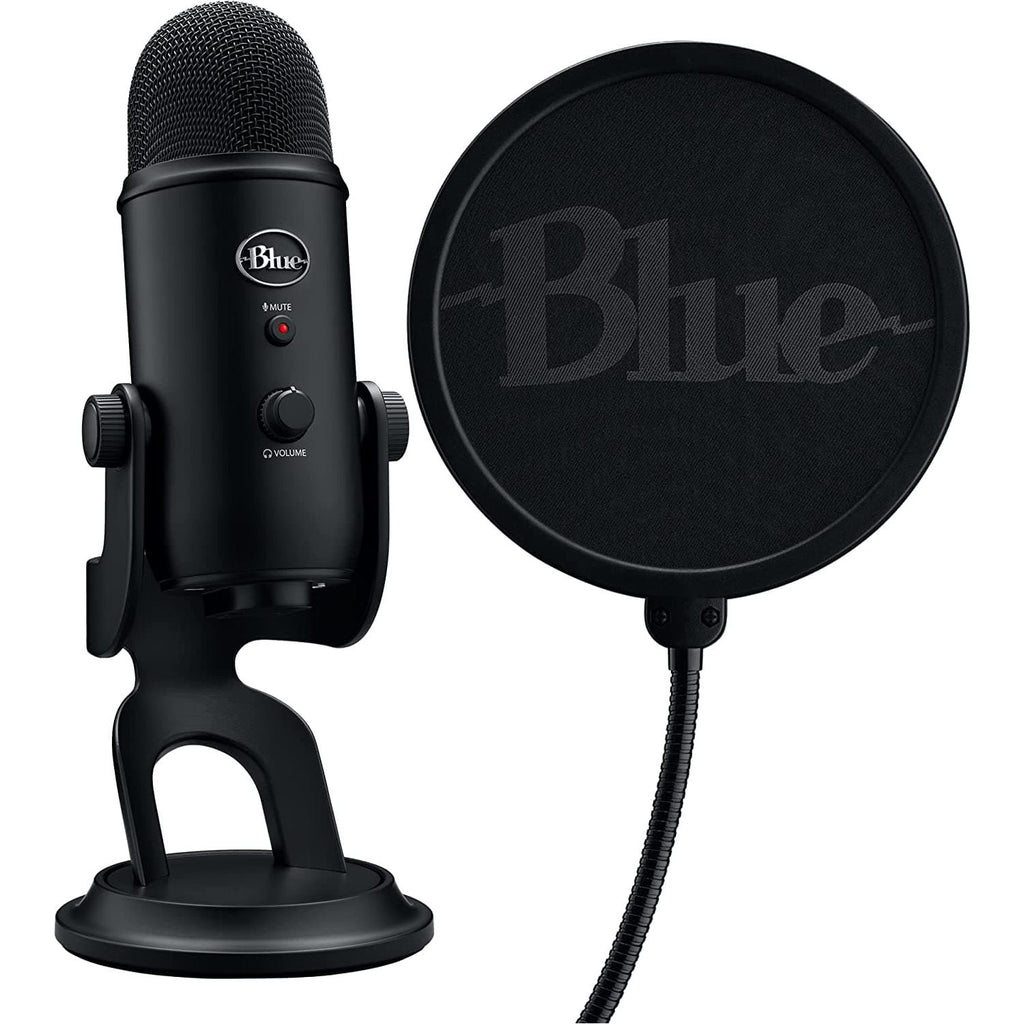 Logitech G Blue Yeti Game Streaming Kit with Yeti USB Gaming Mic ...