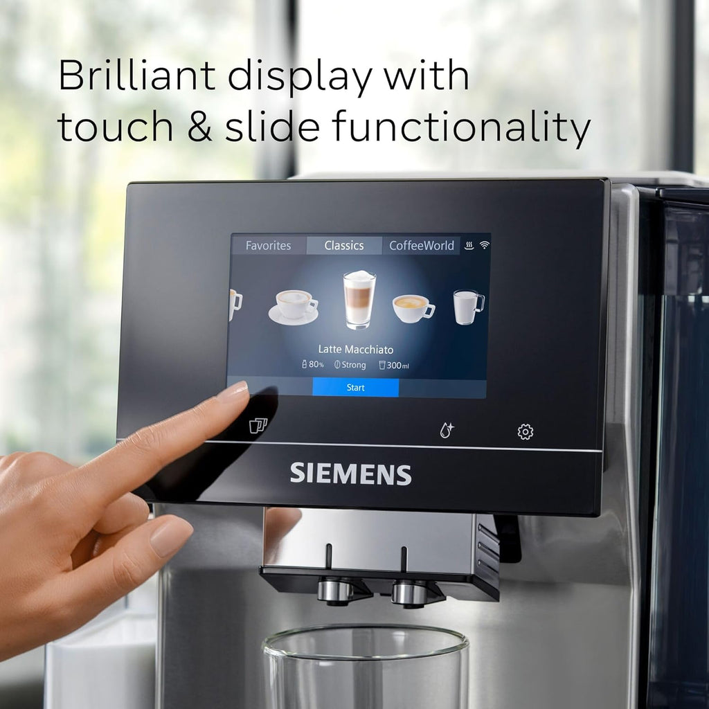 SIEMENS TP713GB9 EQ700 Smart Bean to Cup Coffee Machine - Black | Gadcet UK