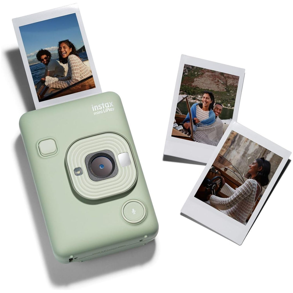 INSTAX Mini LiPlay Hybrid Instant Camera, 2.7" LCD, Micro SD, USB-C ...