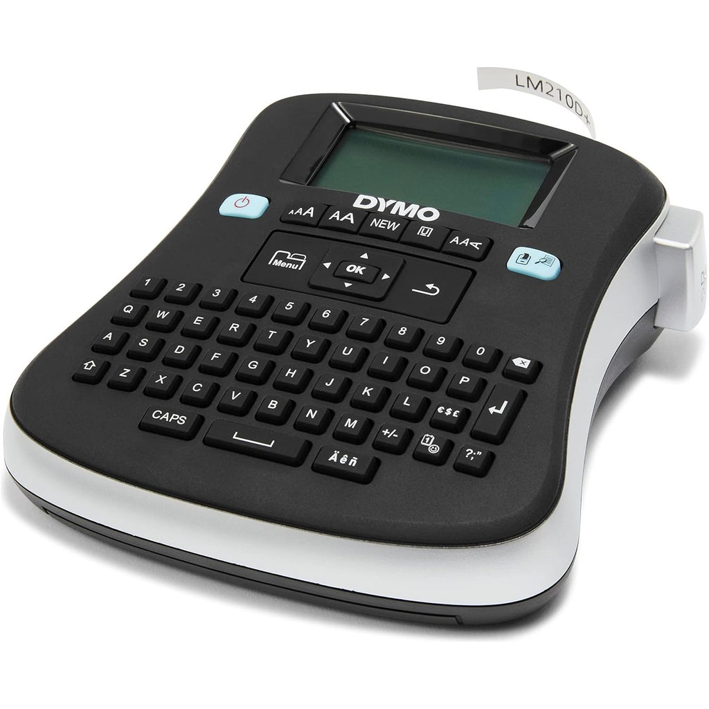 Dymo LabelManager 210D Handheld Label Maker Kit with QWERTY Keyboard ...
