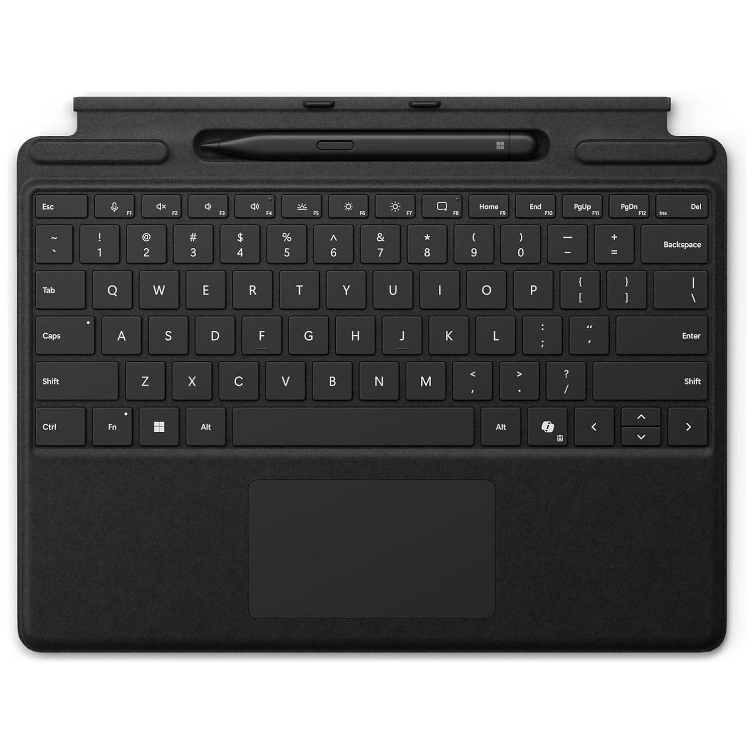Microsoft Surface Pro Keyboard with Slim Pen - Black | Compatible with ...