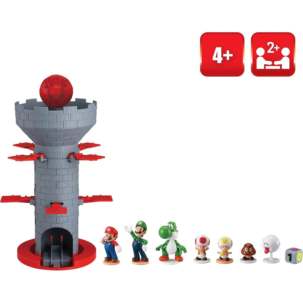 Super Mario Blow Up! Shaky Tower Game – Epoch Games 7356 – Fun Balance ...