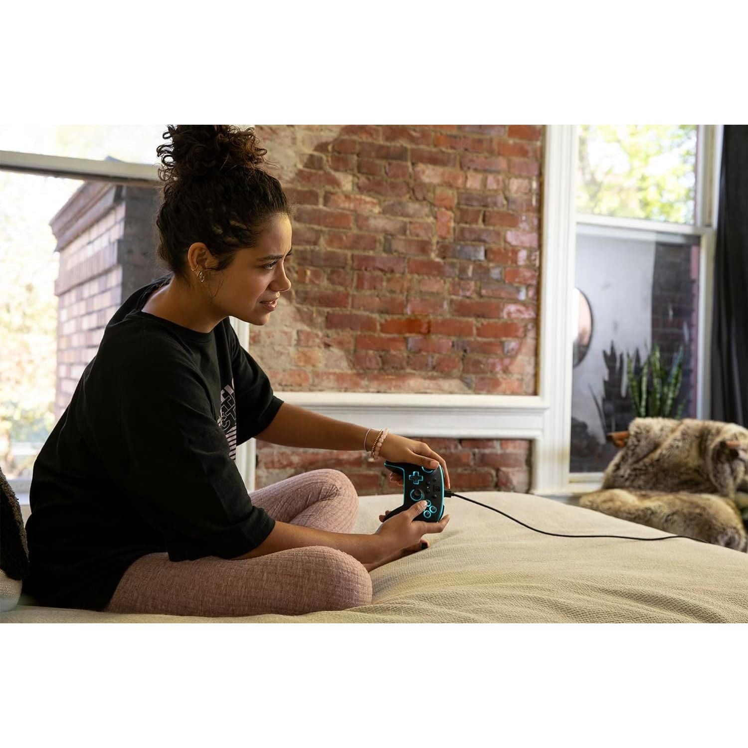 PowerA Spectra Enhanced Wired Controller for Nintendo Switch, Light-Up ...