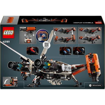 LEGO Technic VTOL Heavy Cargo Spaceship LT81 Set (42181) – Space Plane ...