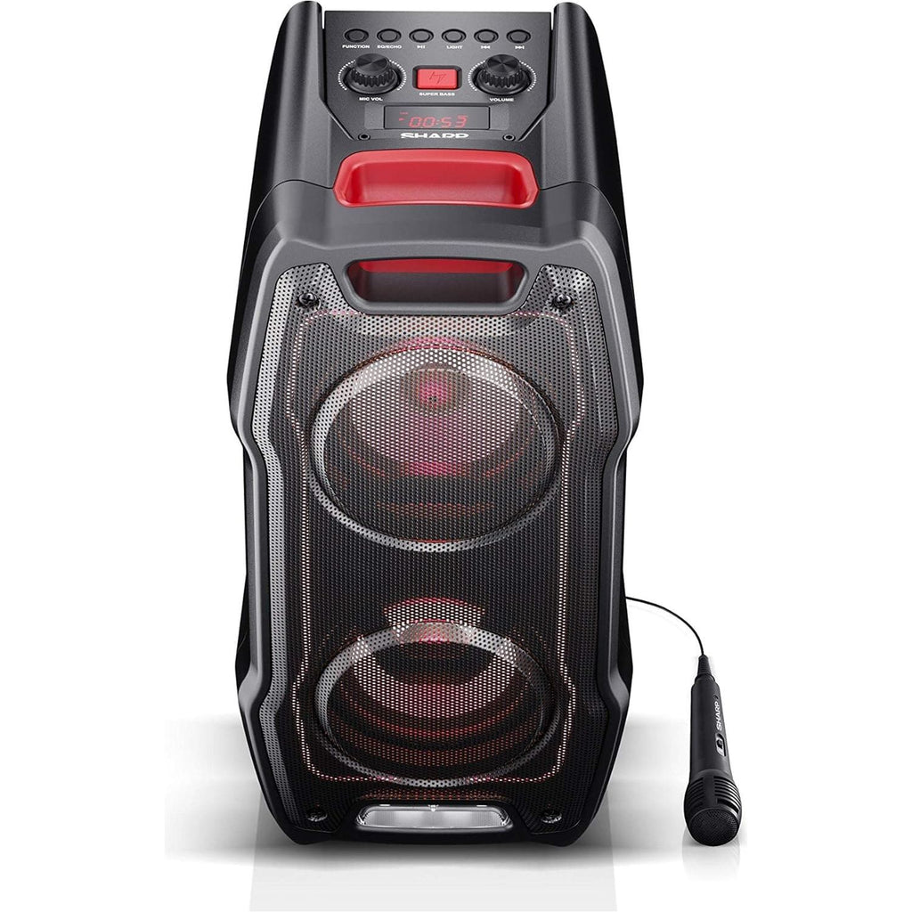 SHARP PS-929 180W High Power Portable Party Speaker Hi-Fi System with ...