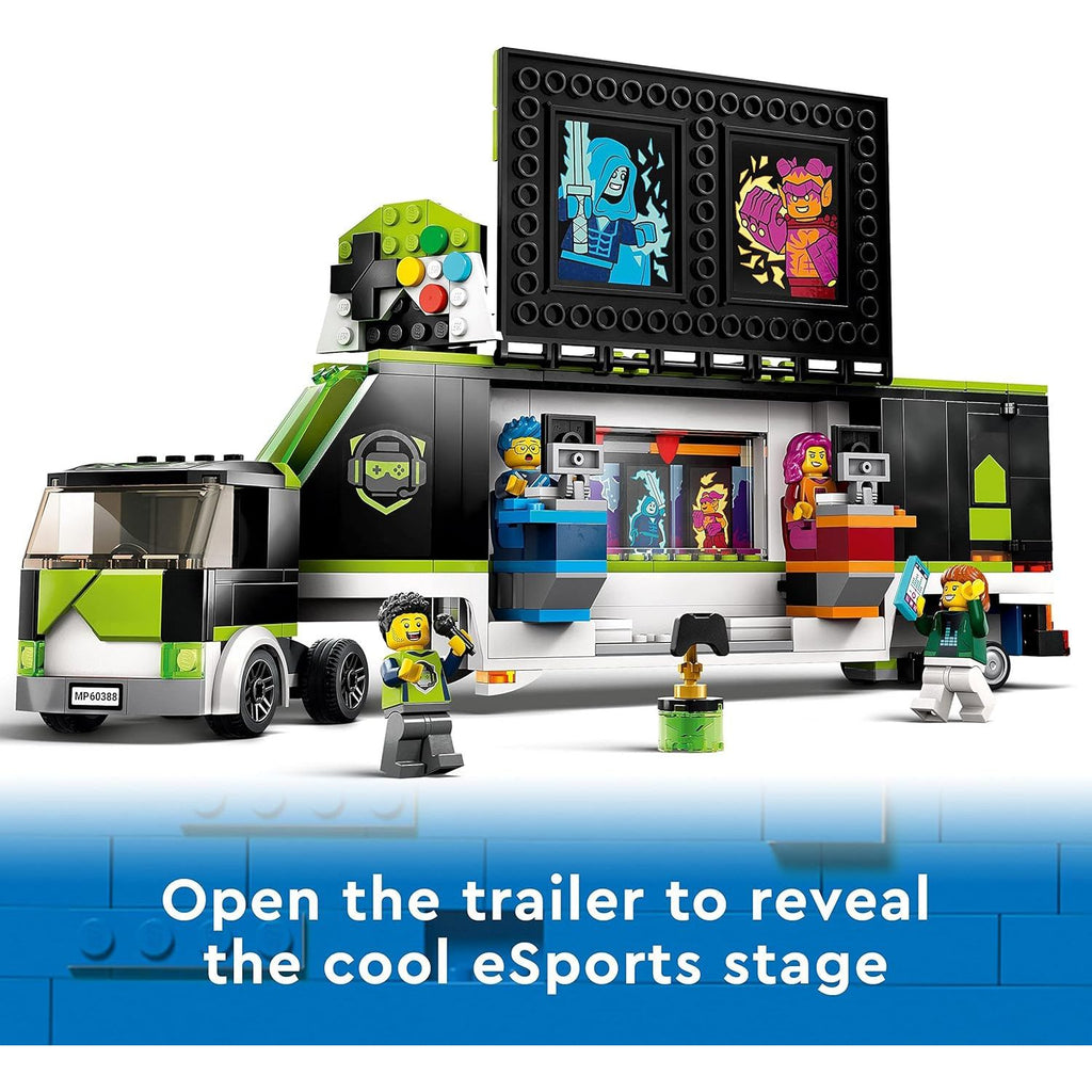 LEGO City Gaming Tournament Truck 60388 – Esports Toy Vehicle Set with ...