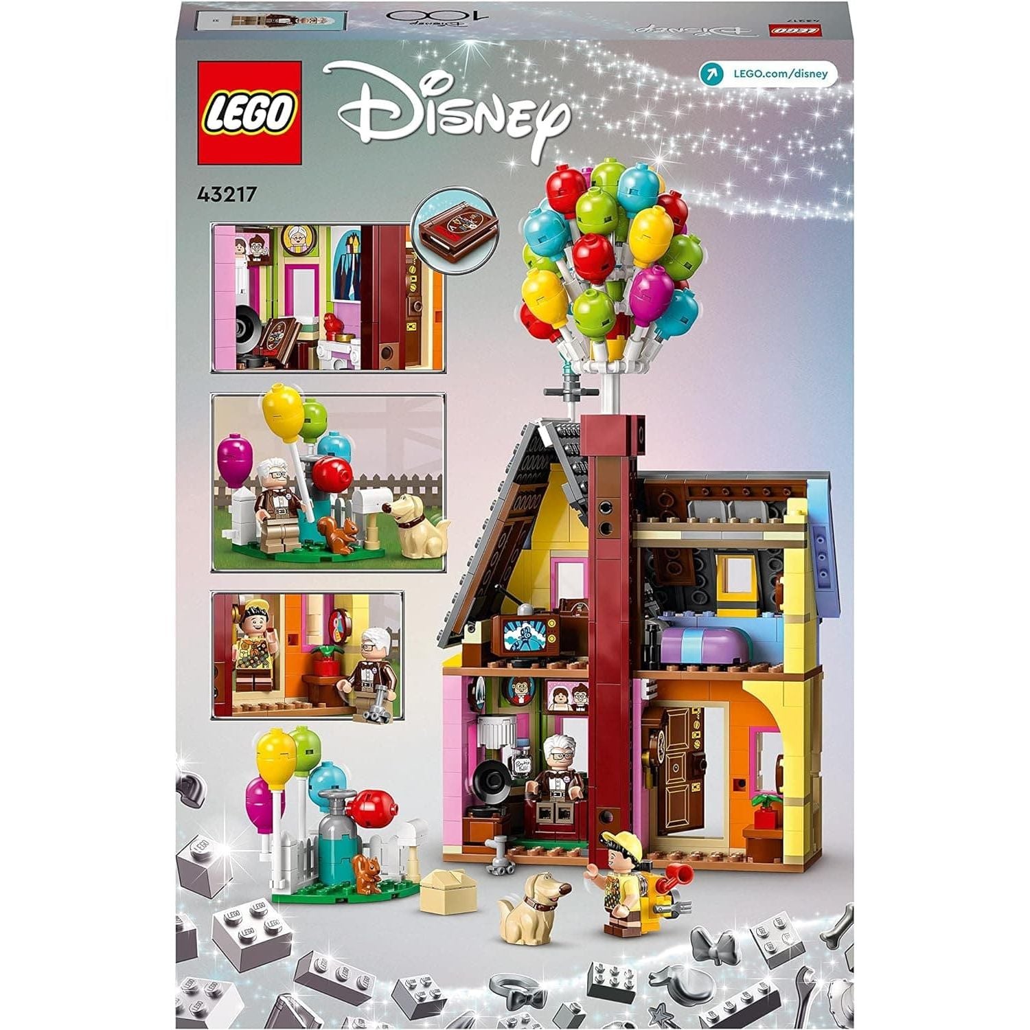 LEGO 43217 Disney and Pixar ‘Up’ House Buildable Toy with Balloons ...