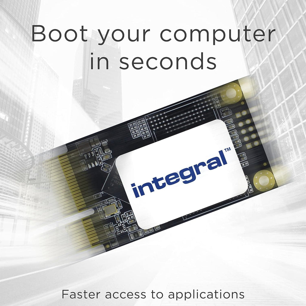 Integral 512GB mSATA Internal SSD – Up to 520MB/s Read, 450MB/s Write ...