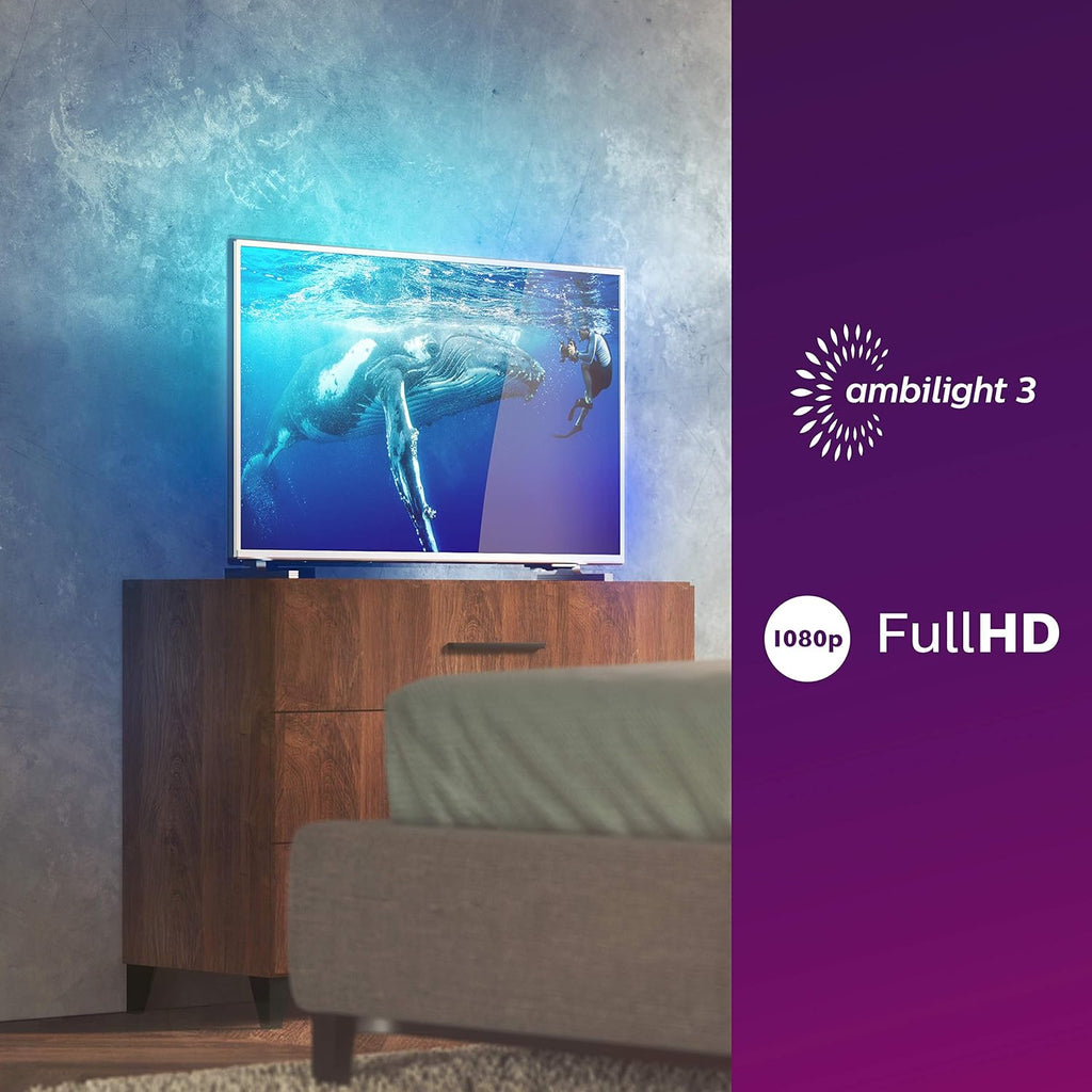 PHILIPS 32PFS6905 32-Inch Full HD LED Smart TV, Ambilight, Saphi OS, G ...