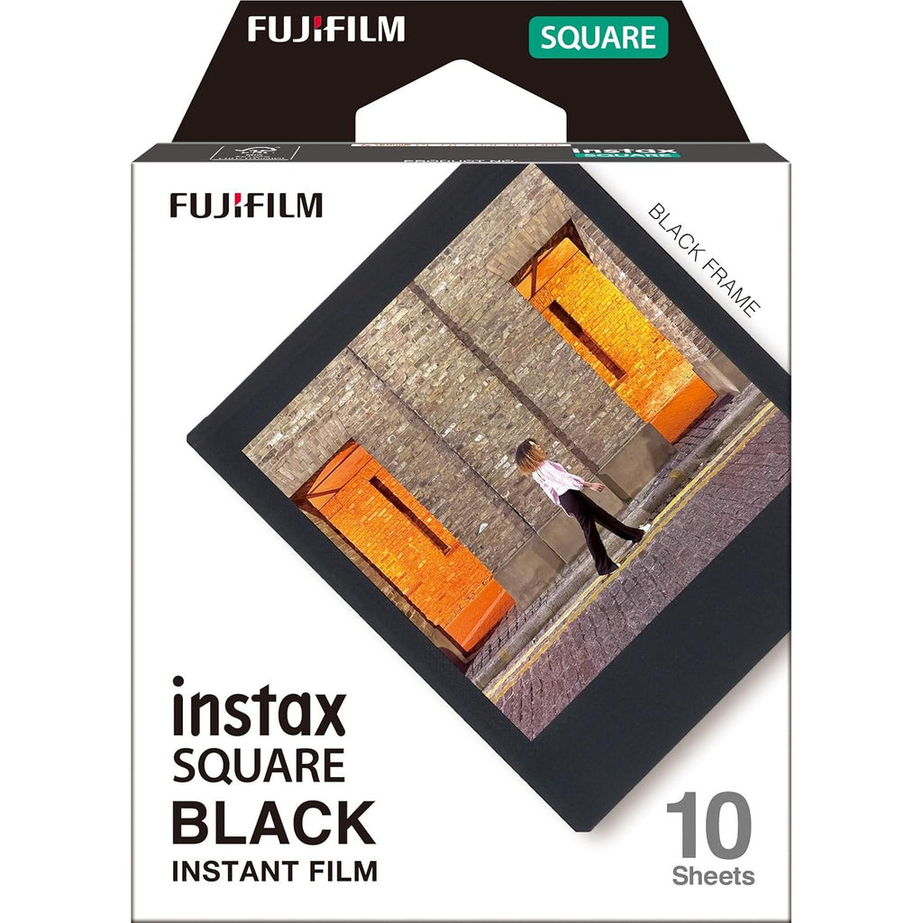 Fujifilm instax SQUARE Instant Film Black Border – 10 Shot Pack– Gadcet UK