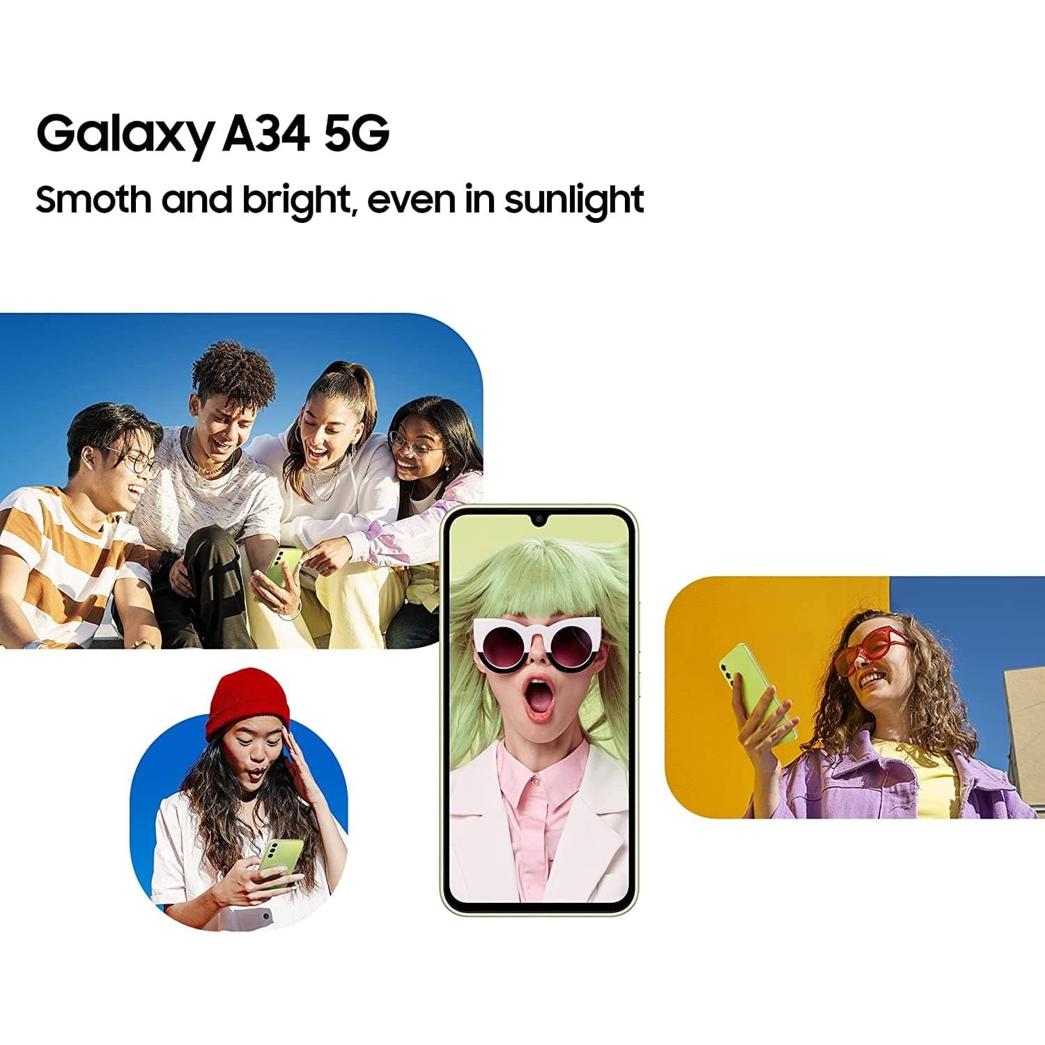 Samsung Galaxy A34 5G 8GB RAM, 128GB Storage, Dual Sim, Awesome Violet ...