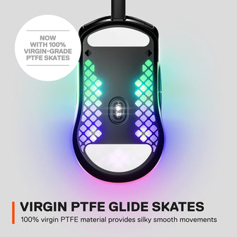 SteelSeries Aerox 3 Wireless RGB Gaming Mouse, 18K DPI TrueMove Air ...