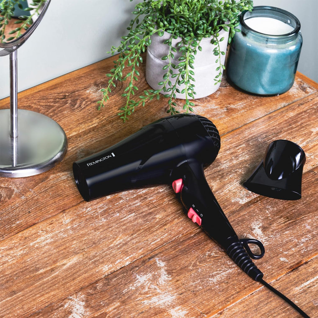 Remington Hair Dryer [Compact Blow Dryer] My Stylist (Powerful 1900W ...