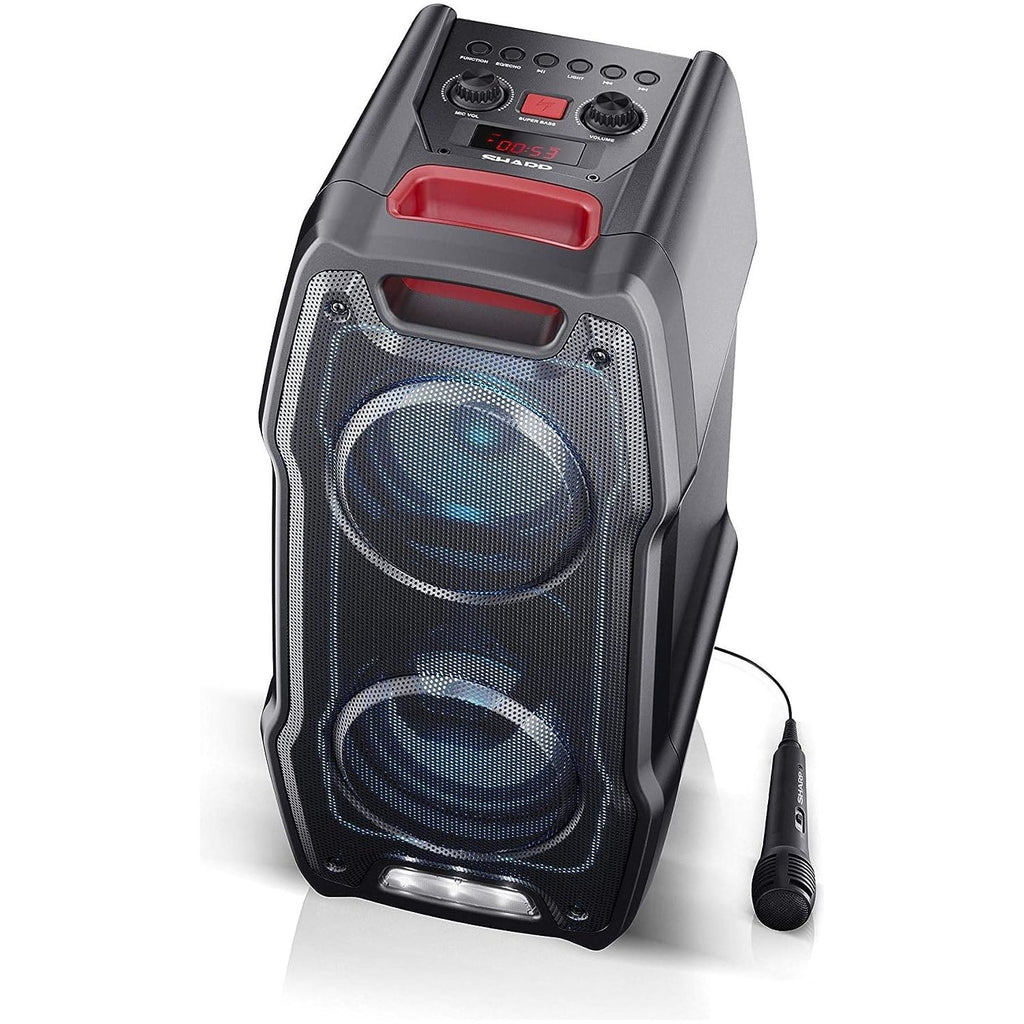 SHARP PS-929 180W High Power Portable Party Speaker Hi-Fi System with ...