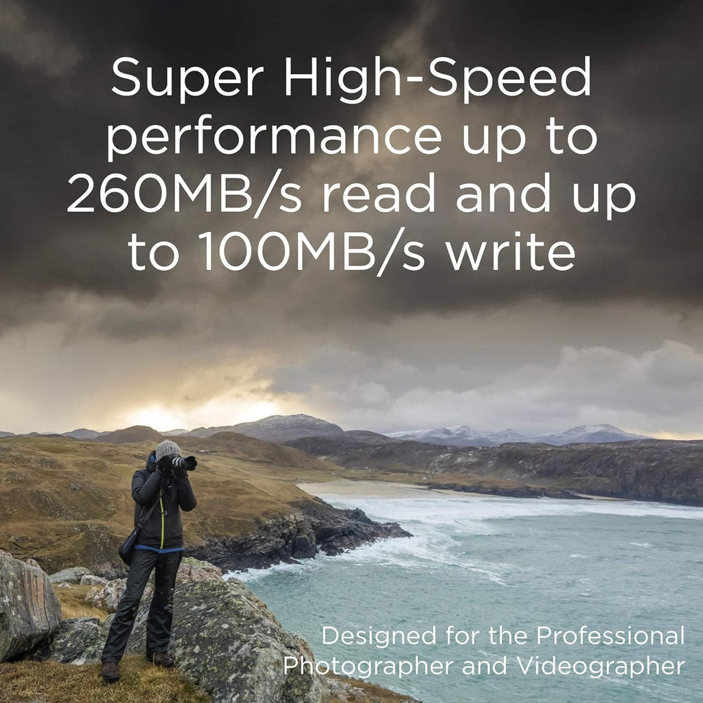 Integral 128GB SDXC UHS-II V60 Memory Card – 260MB/s Read, 100MB/s Wri ...