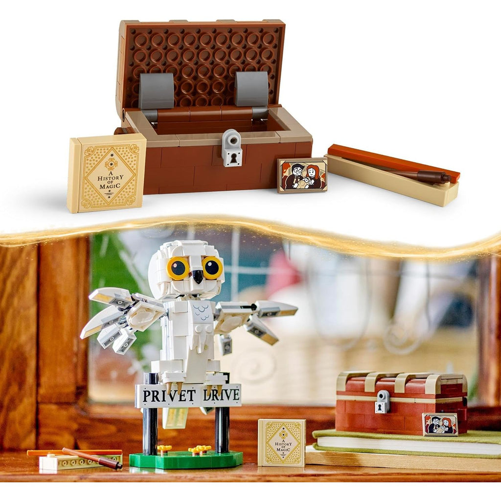 LEGO Harry Potter Hedwig at 4 Privet Drive (76425) – Buildable Toy with ...