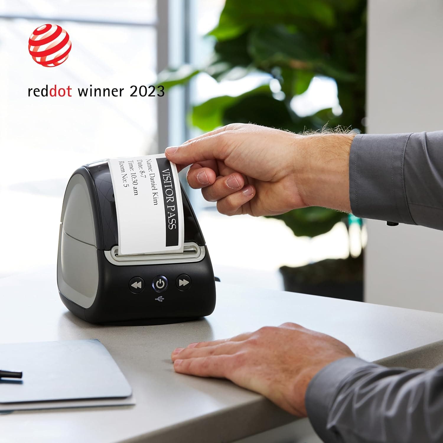 DYMO LabelWriter 550 Label Printer, Direct Thermal, Automatic Label ...