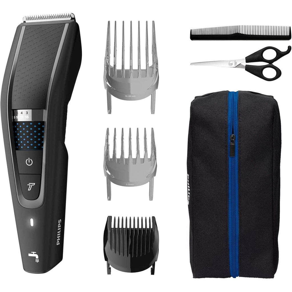 Philips HC5632/15 Series 5000 Hair Clippers with Soft Case and Barber ...