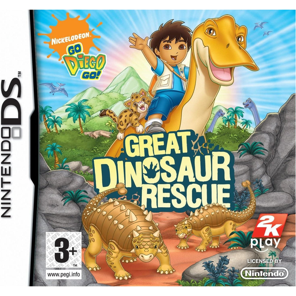 Go Diego Go! Great Dinosaur Rescue - Nintendo DS Game | Gadcet UK Video ...