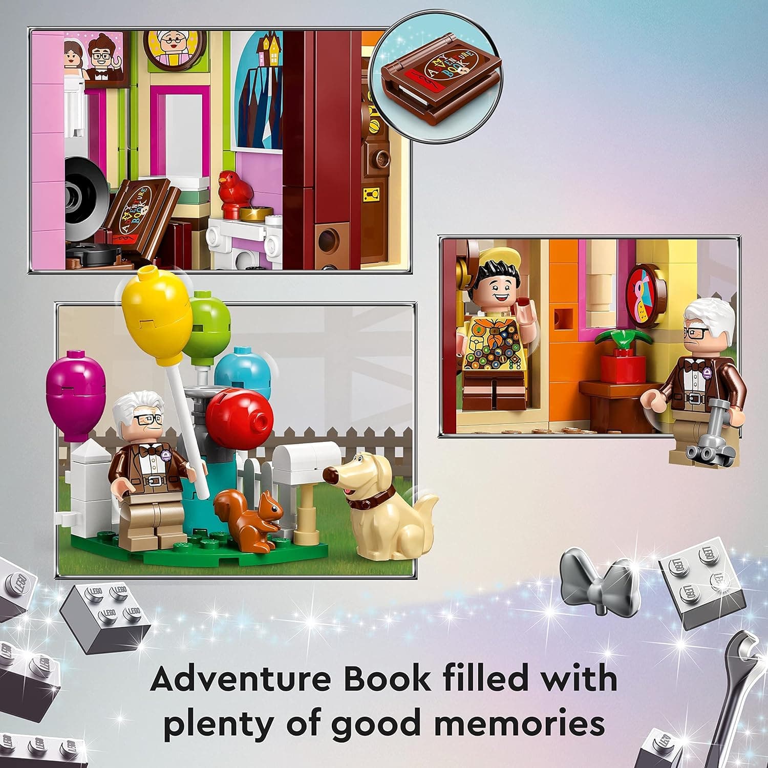 LEGO 43217 Disney and Pixar ‘Up’ House Buildable Toy with Balloons ...