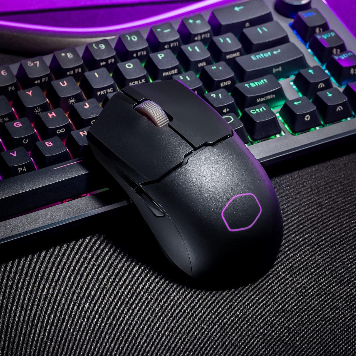 Cooler Master MM712 Wireless Gaming Mouse - 59g Ultralight, 19K DPI ...