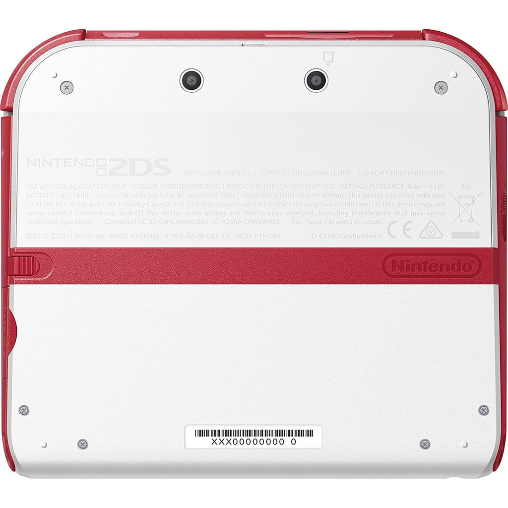Nintendo Handheld Console 2DS - White and Red | Gadcet UK Video Game ...