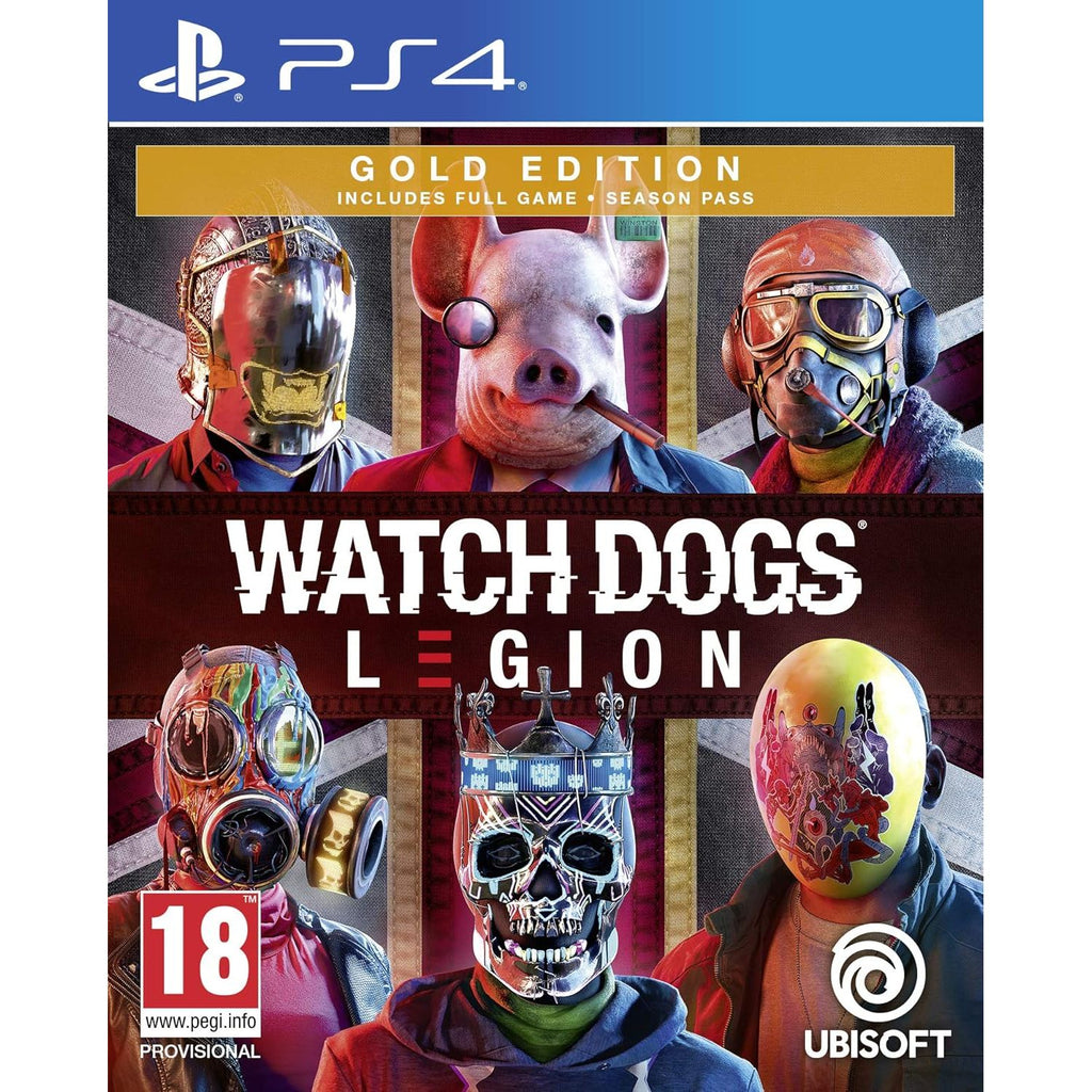Watch Dogs: Legion - Gold Edition (PS4) | Gadcet UK Video Game Consoles ...