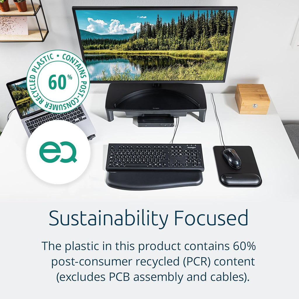 Kensington KB100 EQ Wired Keyboard (K63727UK) – QWERTY, Slim Spill ...