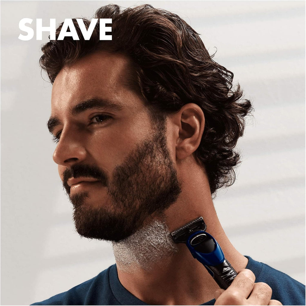 Gillette 4-in-1 Men’s Precision Body and Beard Trimmer, Shaver and Edg ...