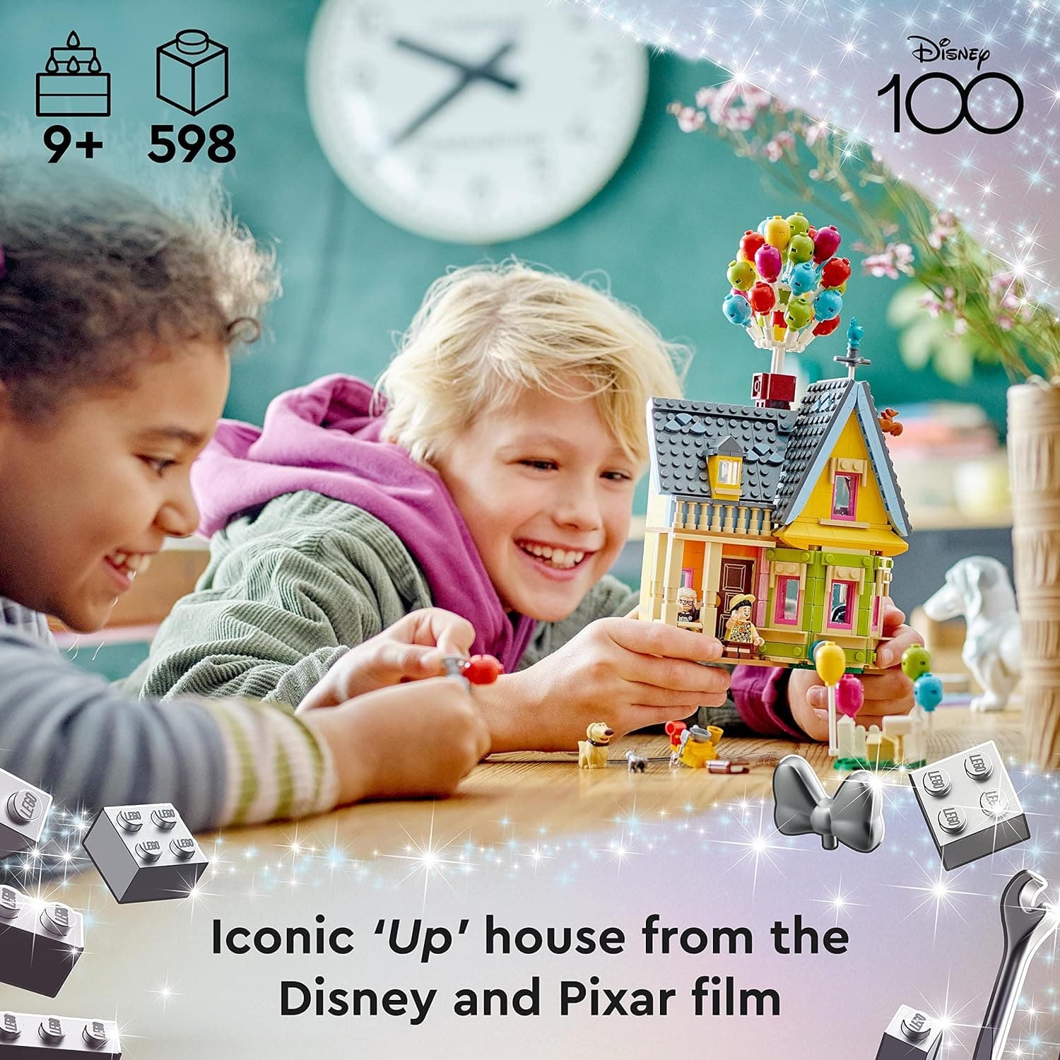 LEGO 43217 Disney and Pixar ‘Up’ House Buildable Toy with Balloons ...