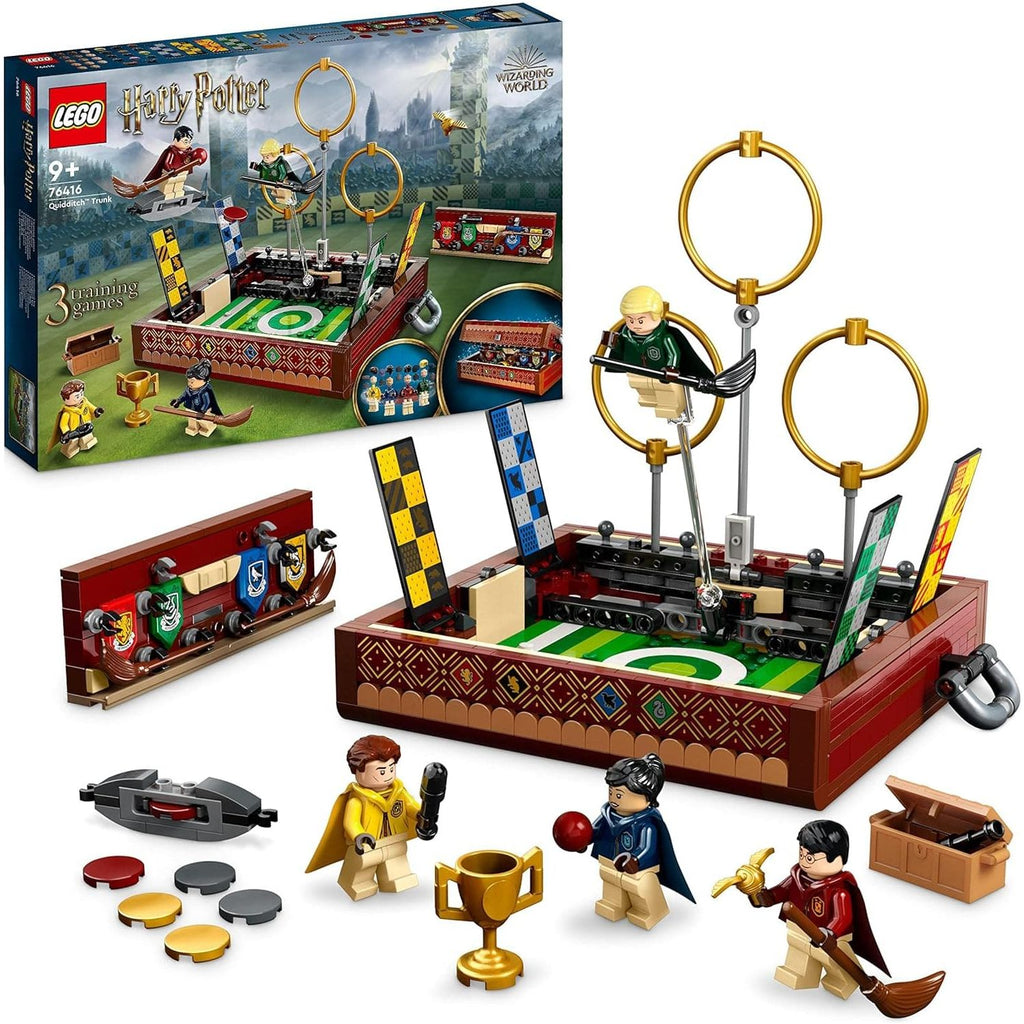 LEGO 76416 Harry Potter Quidditch Trunk, Play 3 Different Quidditch ...