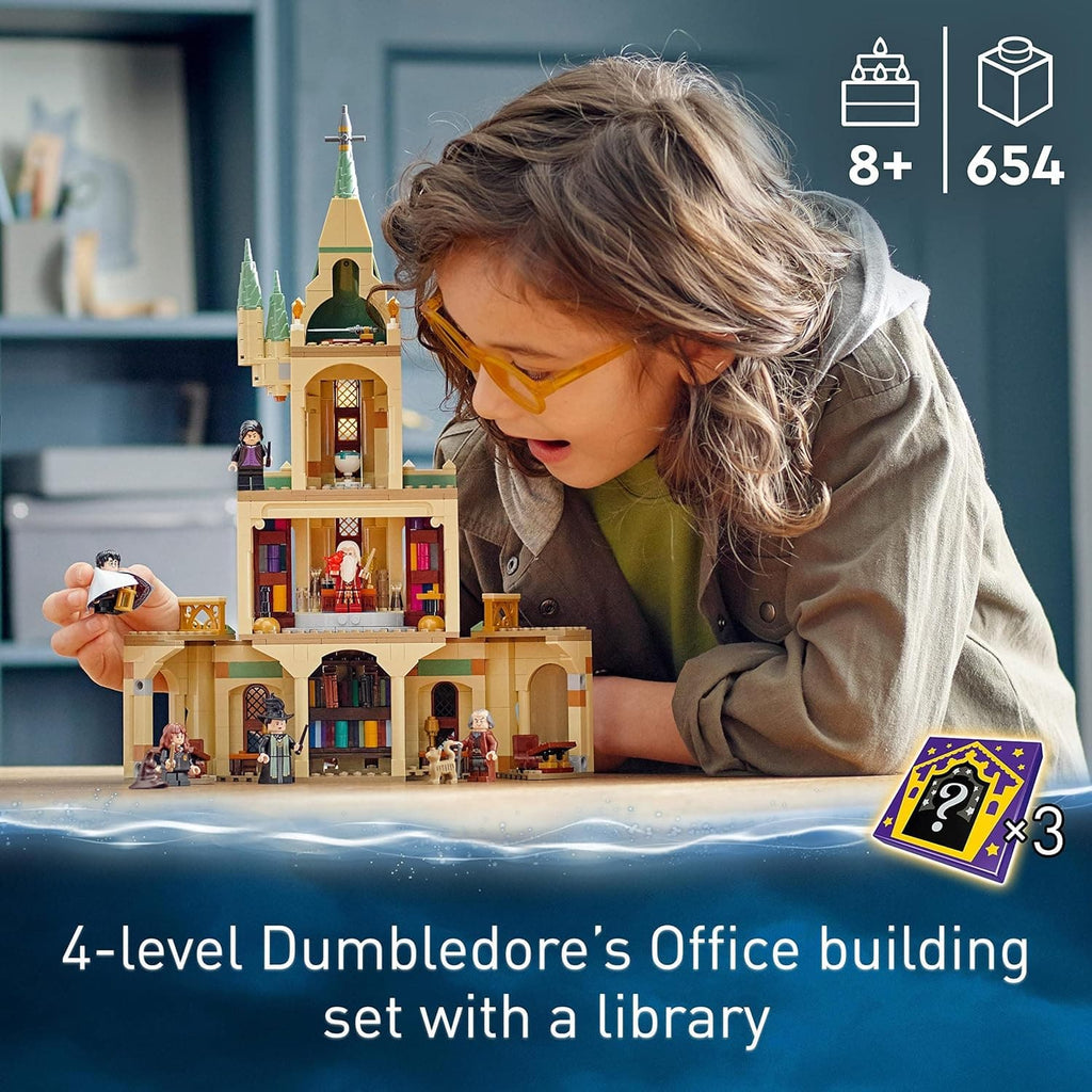 LEGO 76402 Harry Potter Hogwarts: Dumbledore’s Office Castle Toy, Set ...