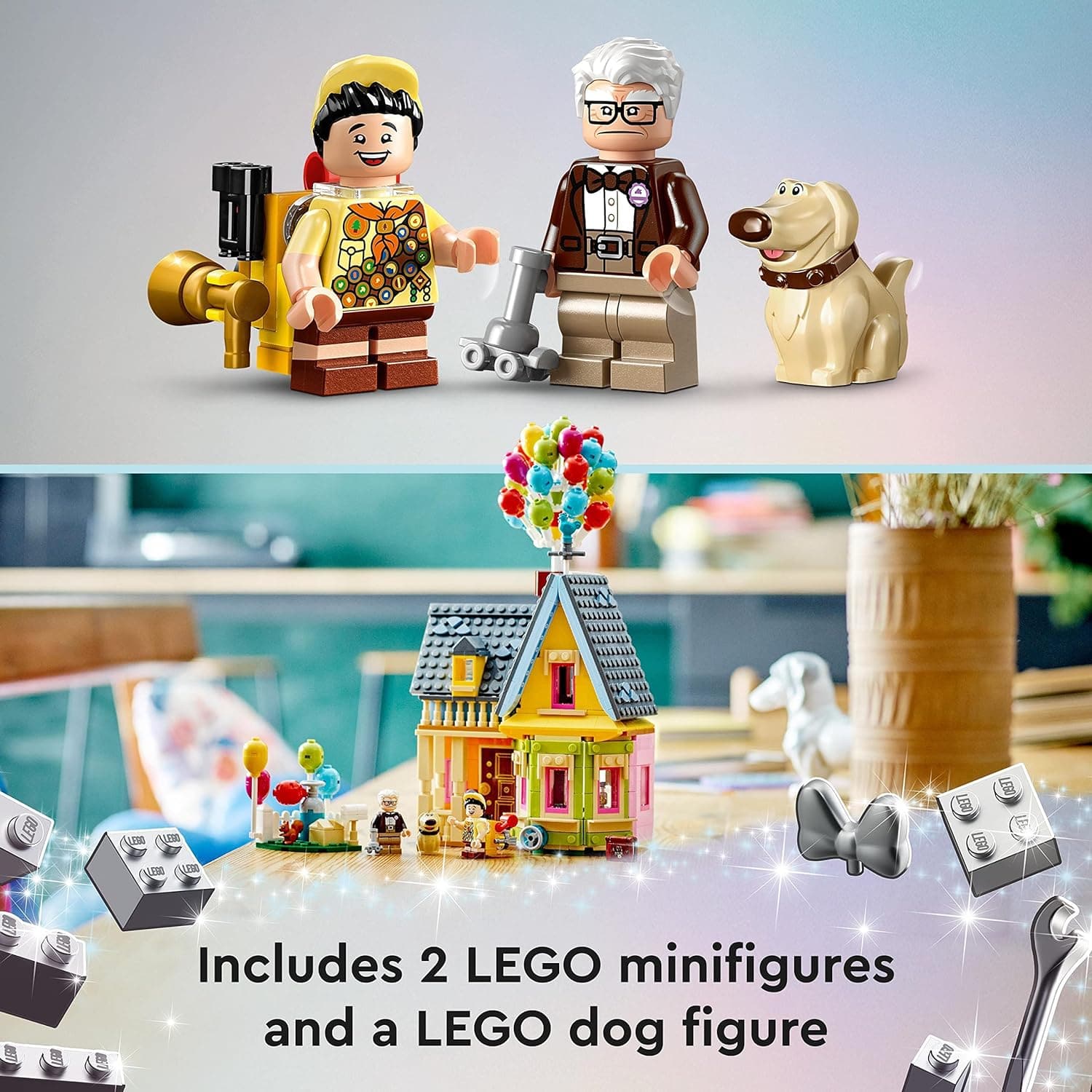 LEGO 43217 Disney and Pixar ‘Up’ House Buildable Toy with Balloons ...