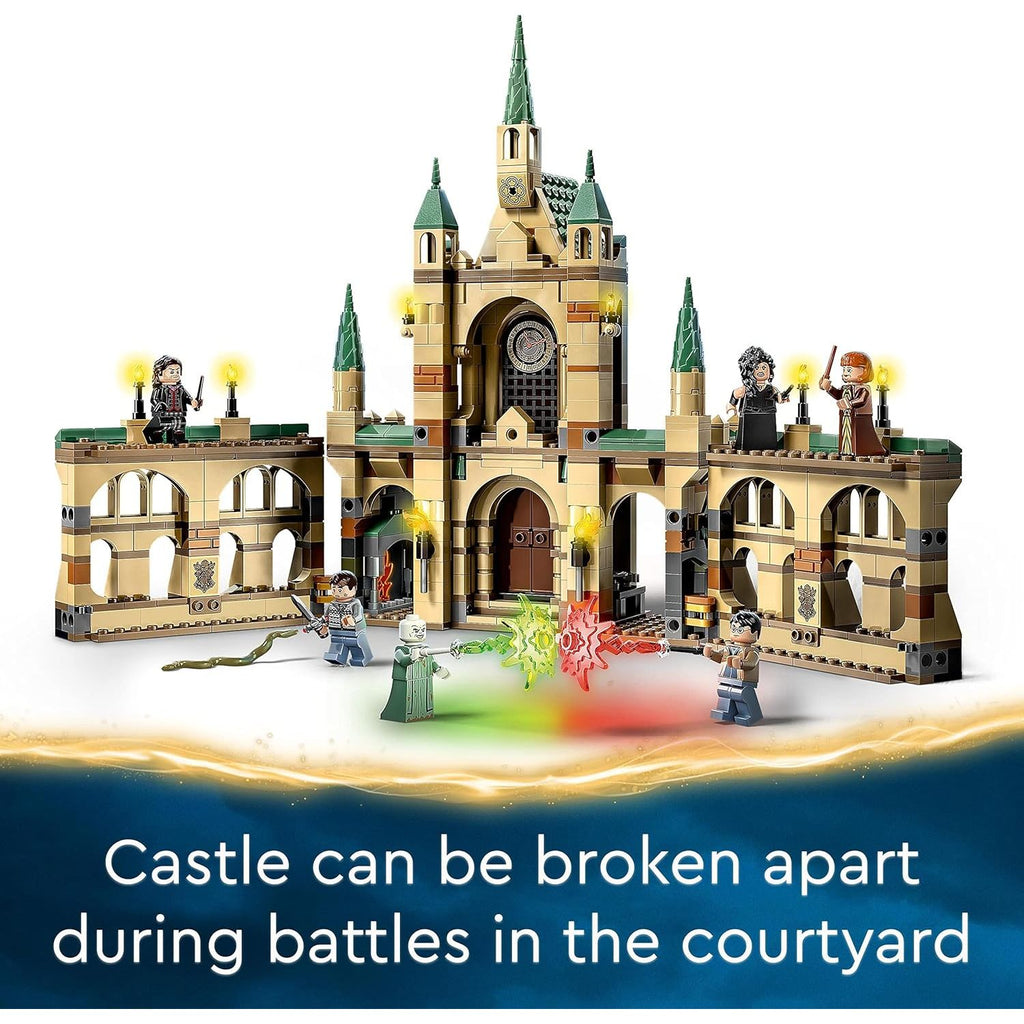 LEGO Harry Potter The Battle of Hogwarts (76415) – Castle Toy Set with ...
