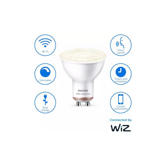 Philips WiZ GU10 White Smart LED Wi-Fi Bulb– Gadcet UK