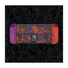 Nintendo Switch Console – 64GB OLED, Scarlet/Violet Edition with Red/P ...