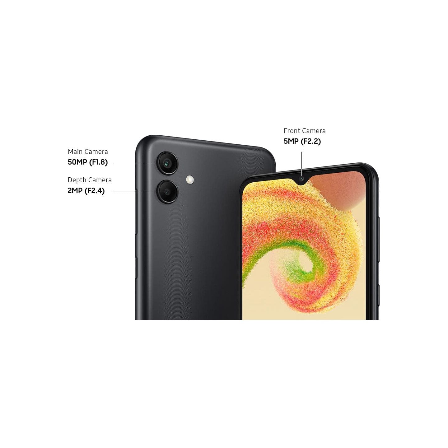 Samsung Galaxy A04 - 4G - 64GB Storage - 4GB RAM - Dual Sim - White ...