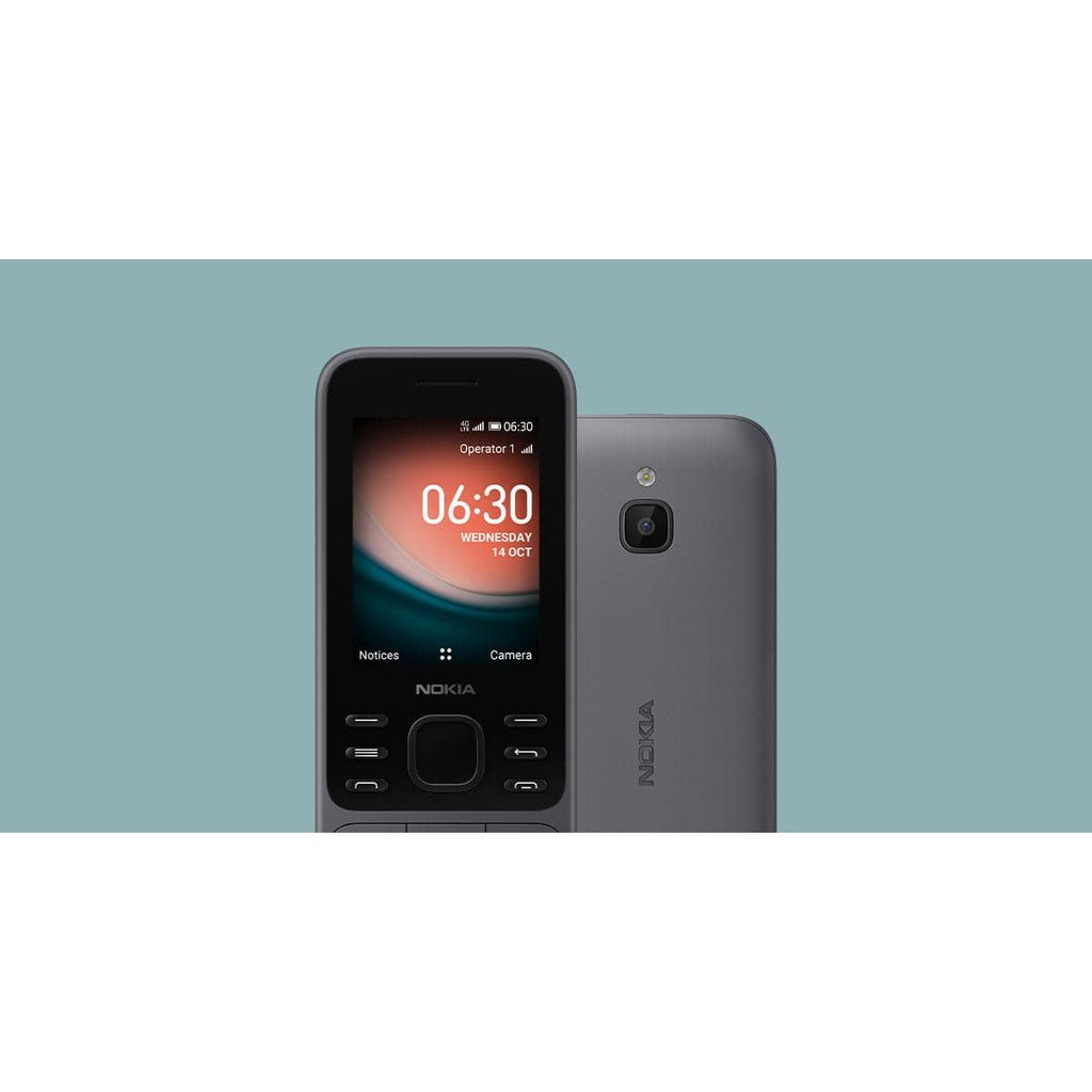 Nokia 6300 4G LTE up to 32GB - Charcoal - Unlocked– Gadcet UK