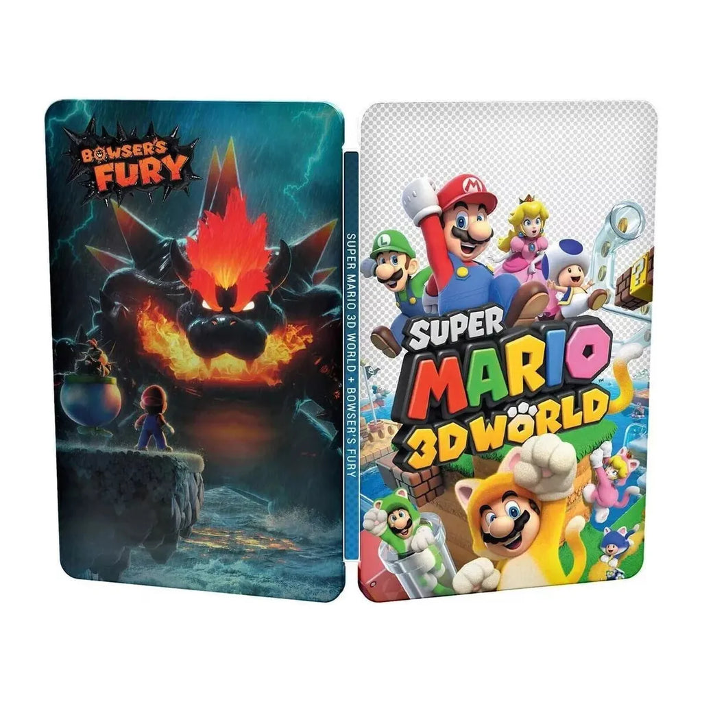Super Mario 3D World Limited Edition Steelbook Case (No Game Included ...