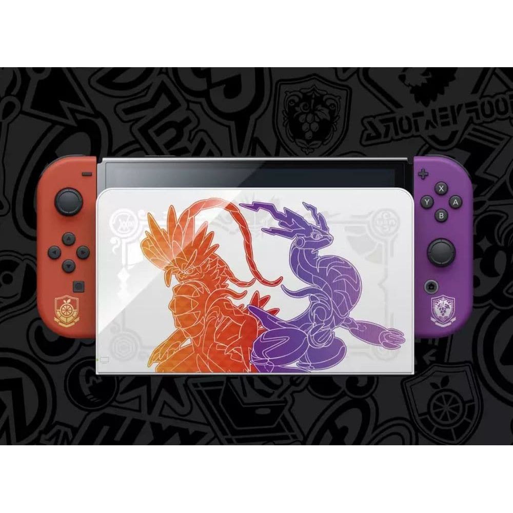 Nintendo Switch OLED Model Pokemon Scarlet and Violet Limited Edition ...