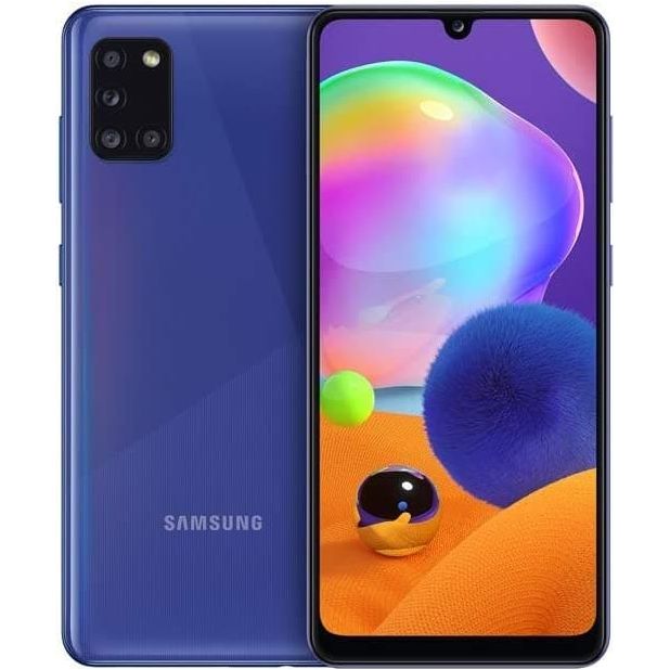 Samsung Galaxy A31 4G 128GB Storage, 6GB RAM - Blue - Unlocked | Gadcet UK
