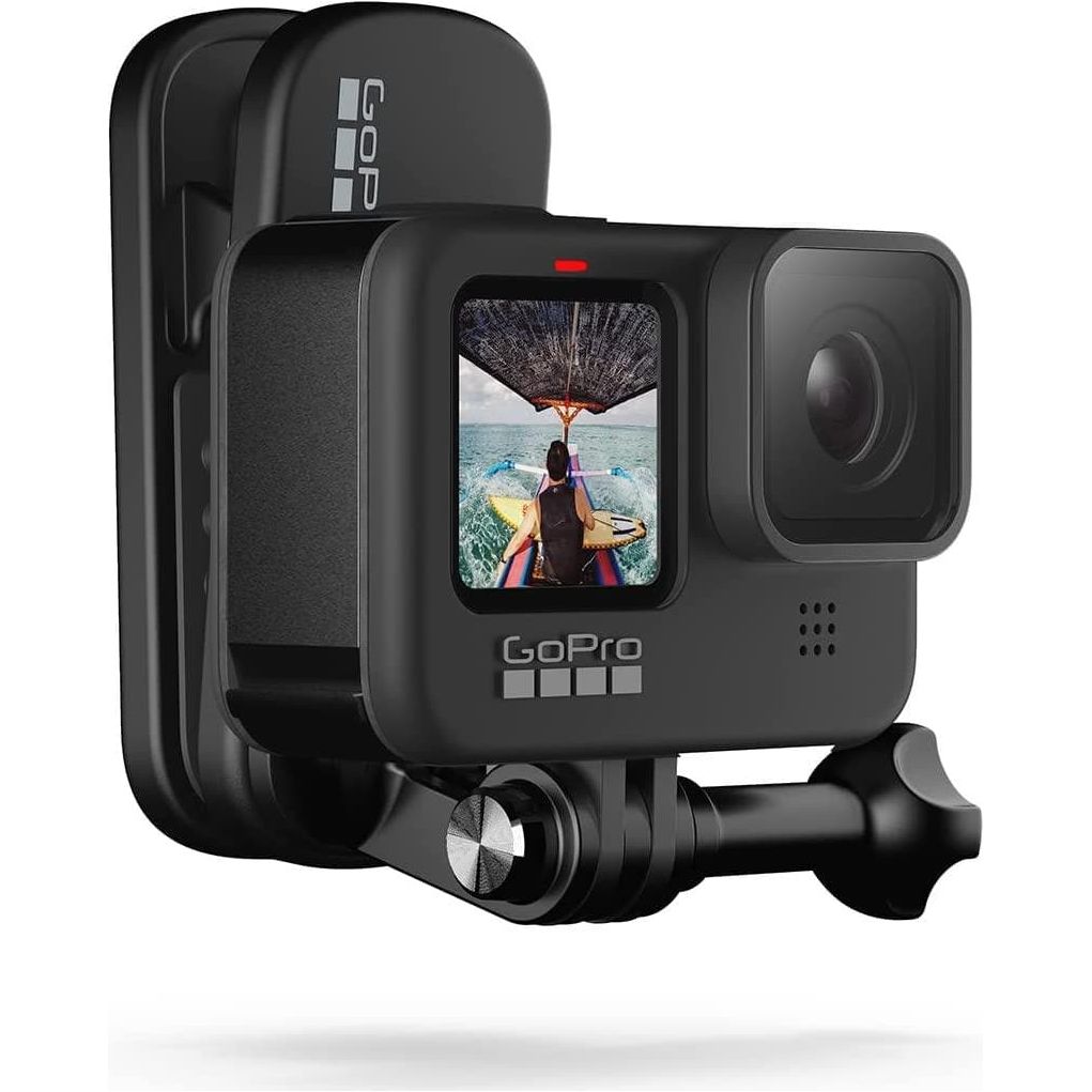 GoPro HERO10 Black Bundle - Includes Magnetic Swivel Clip, Rechargeable ...