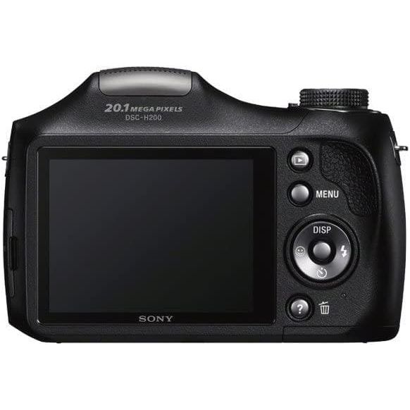 Sony Cyber-SHOT DSC-H200 20.4 MP,26 x Optical Zoom,3 -inch LCD - Black ...
