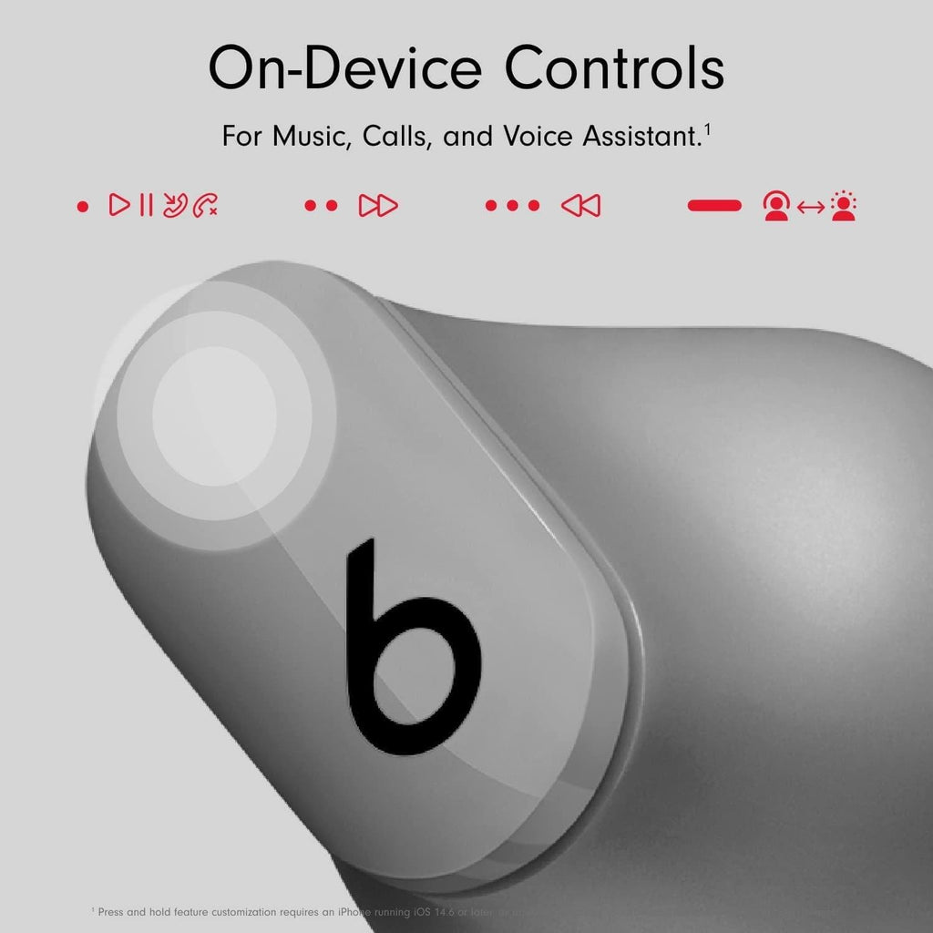 Beats Studio Buds – True Wireless Noise Cancelling Earbuds- Moon Grey ...