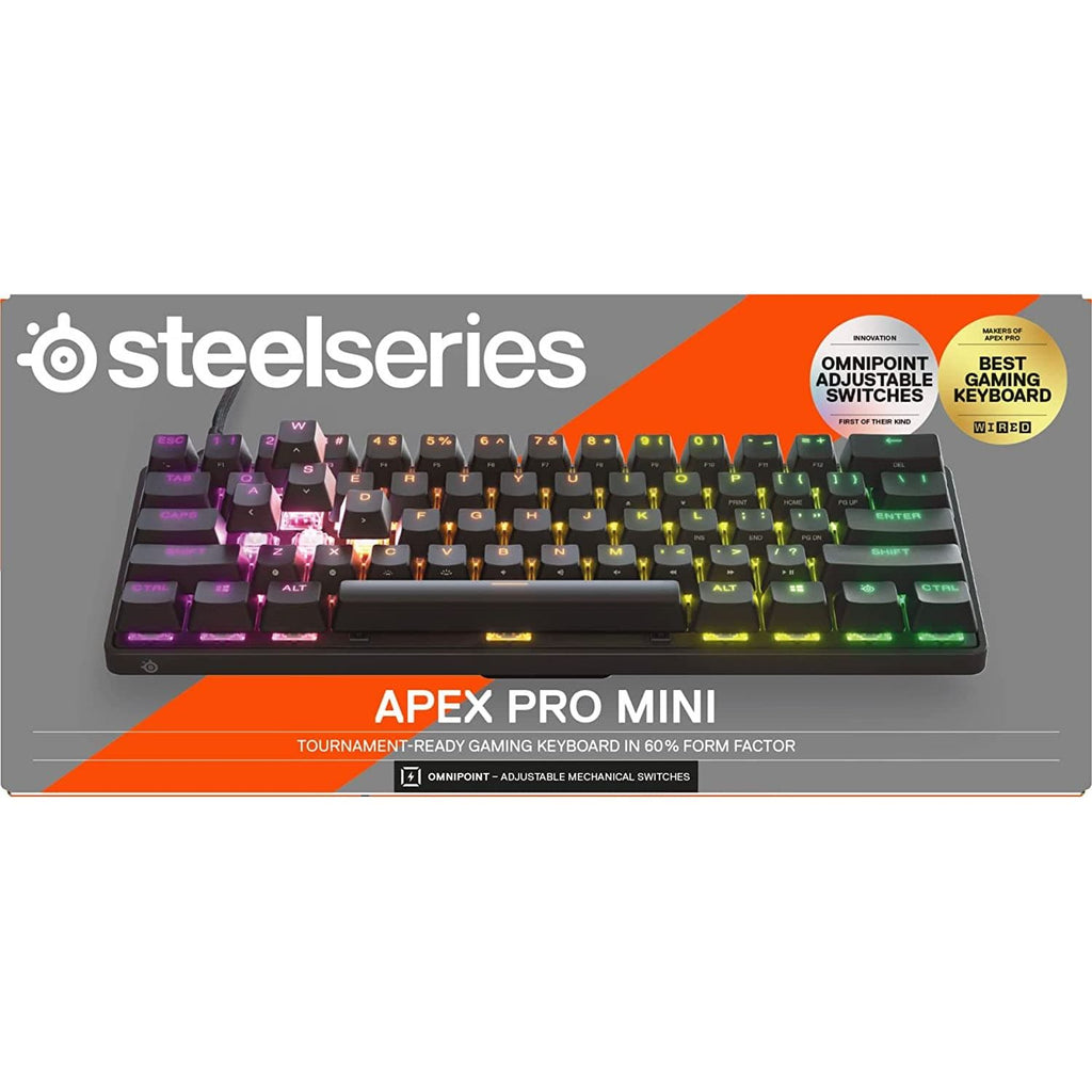 SteelSeries APEX Pro Mini Wireless Mechanical Gaming Keyboard | Gadcet UK